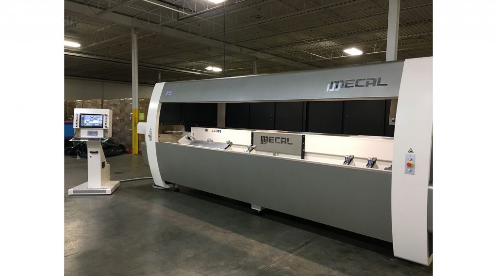 Aluminum extrusion CNC machining centre | MECAL FALCON