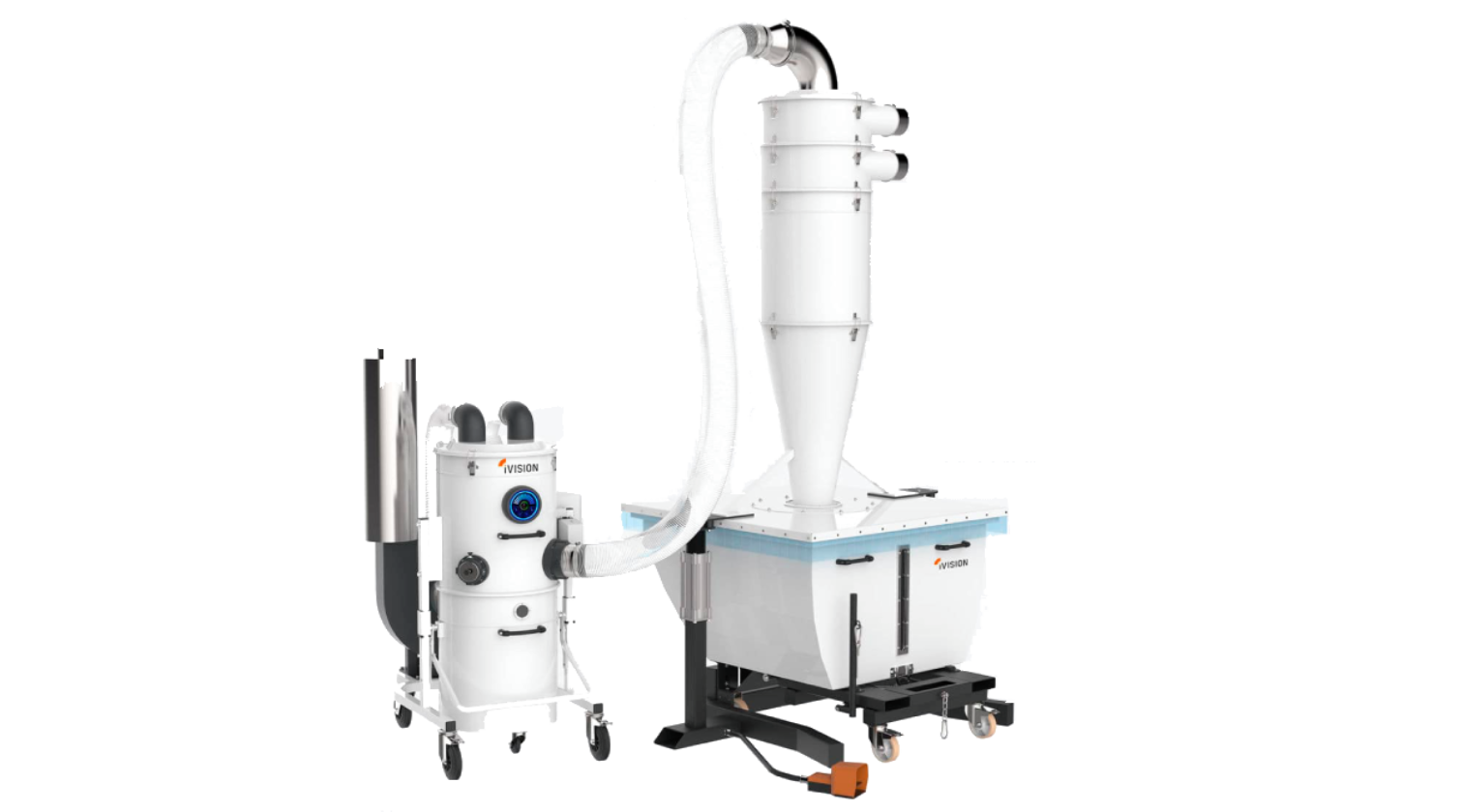 iVision IV4 - High-Capacity Chip Collector for Aluminum Chips